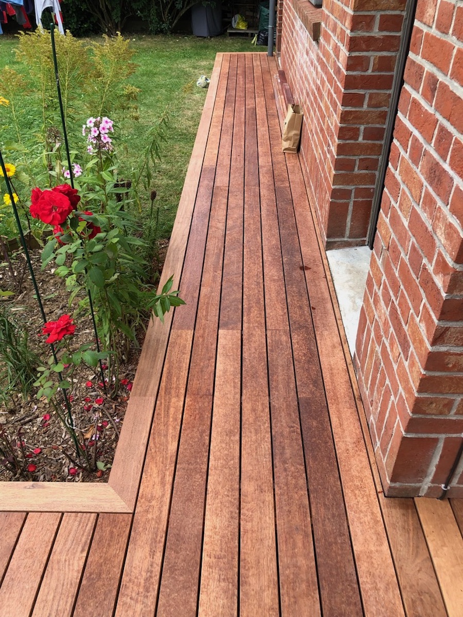 Terrasse Bois Exotique Softline Merbau - ID Parquet